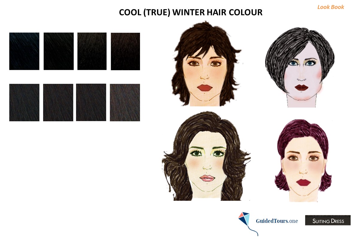 Colorimetría Invierno Frío (Paleta de Colores, Ropa, Contraste, Joy...