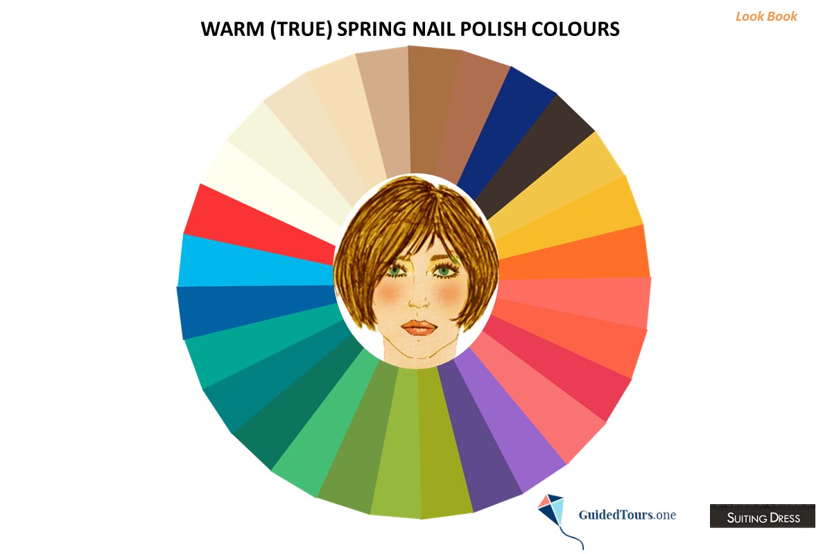 Warm (True) Spring Color Palette (Outfits, Hair Color, Jewelry) – G...